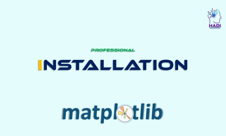 نصب حرفه ای Matplotlib - هادی محمدیان